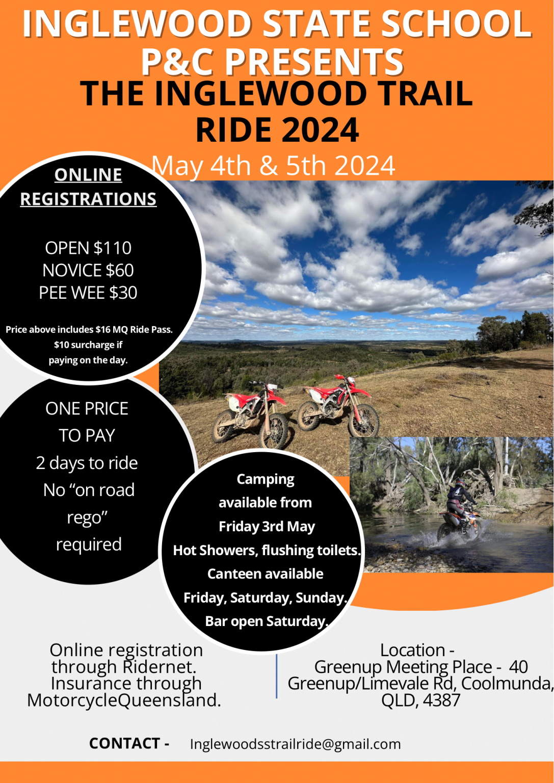Flyer 2024 – Inglewood State School P&C Bike Ride